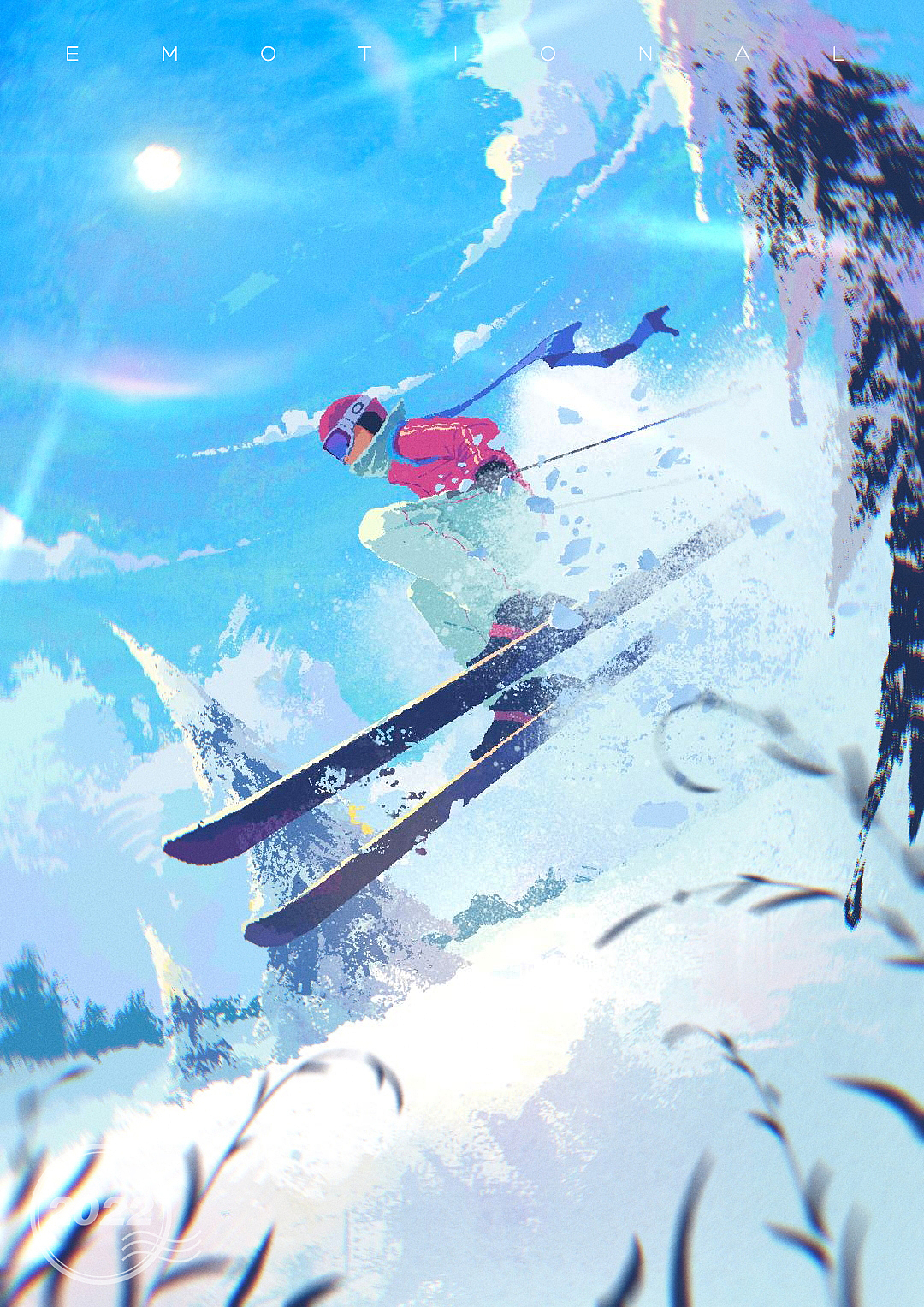 Procreate插画练习-1_黾西西MIXX-站酷ZCOOL