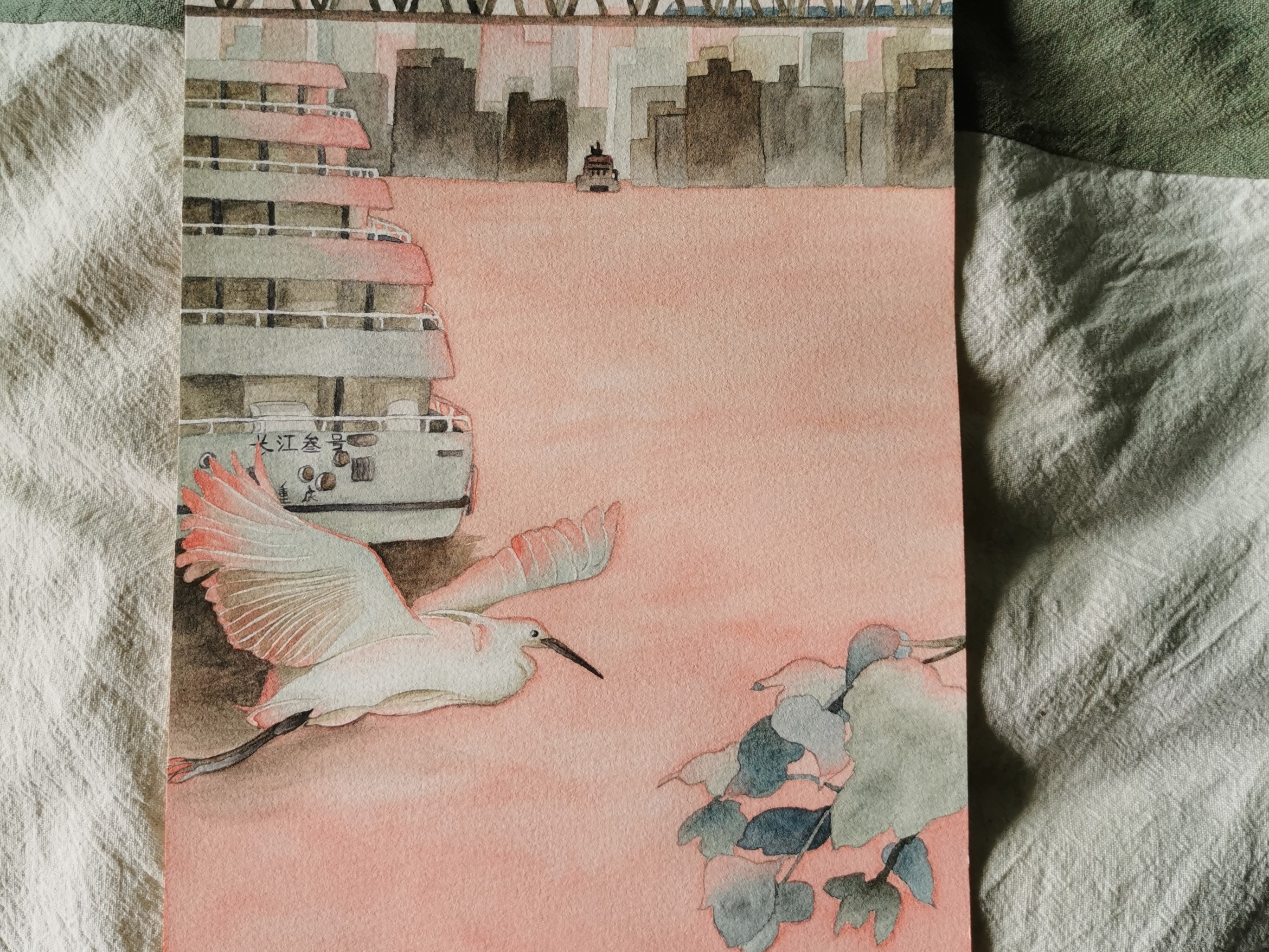 水彩日常7_Lin慢慢-站酷ZCOOL