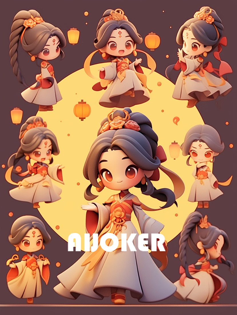 MJ AI生成 IP形象18_AI疯人院-站酷ZCOOL