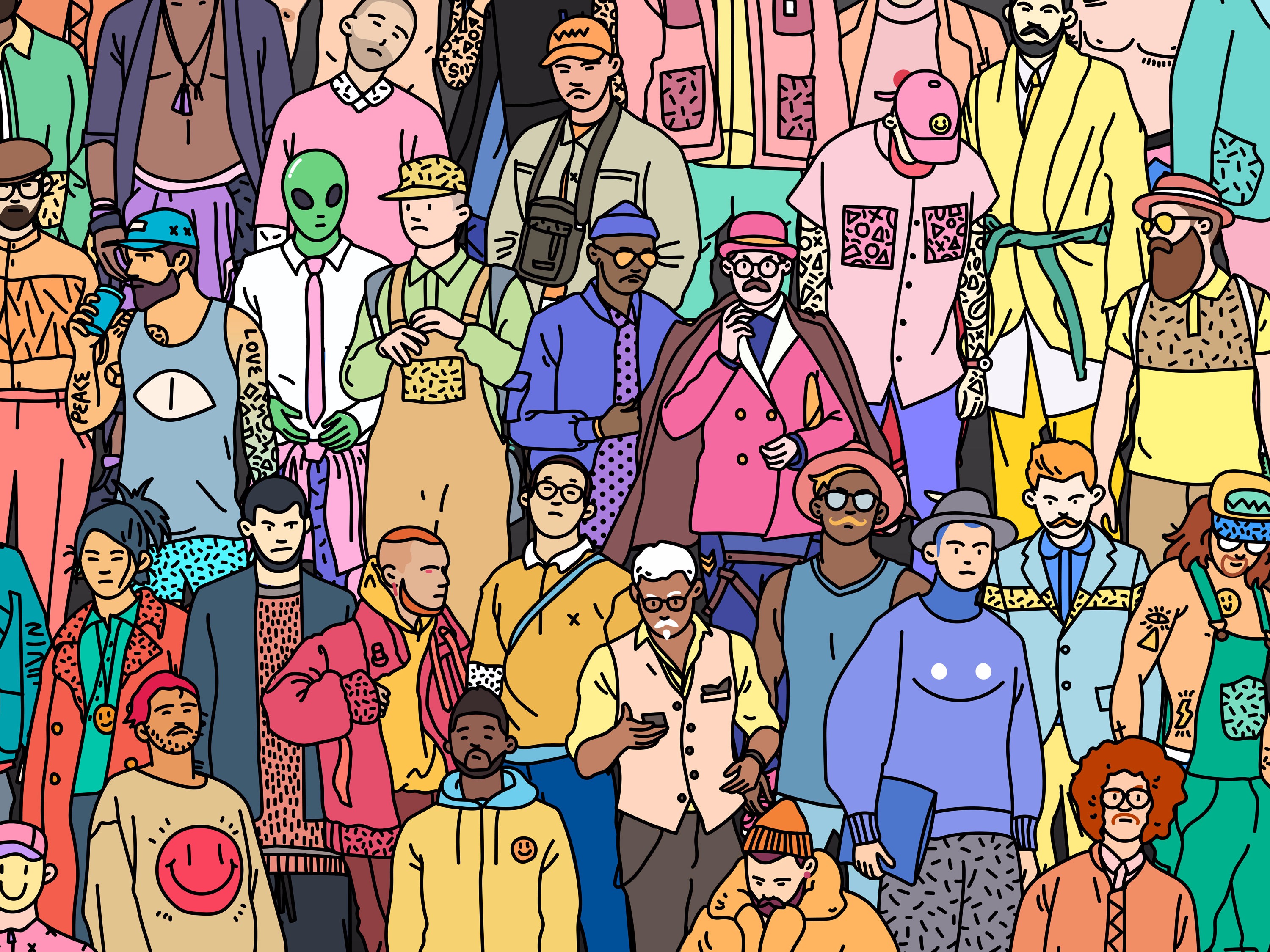 超神力男子组_画画JAM-站酷ZCOOL