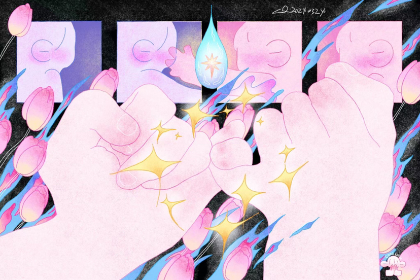 郁金香的拥抱_DDDD卷-站酷ZCOOL