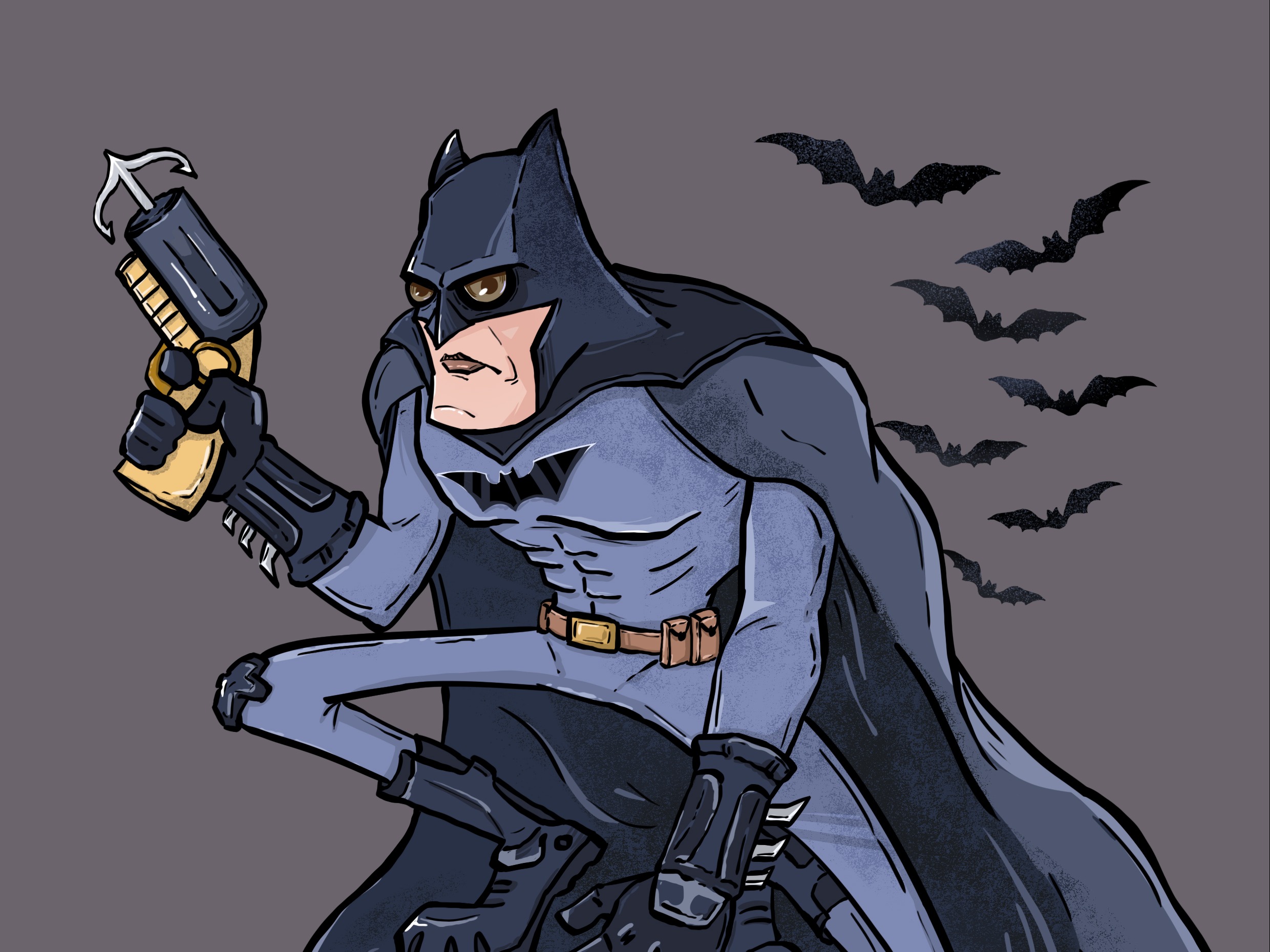 BAT MAN_文山shawn-站酷ZCOOL