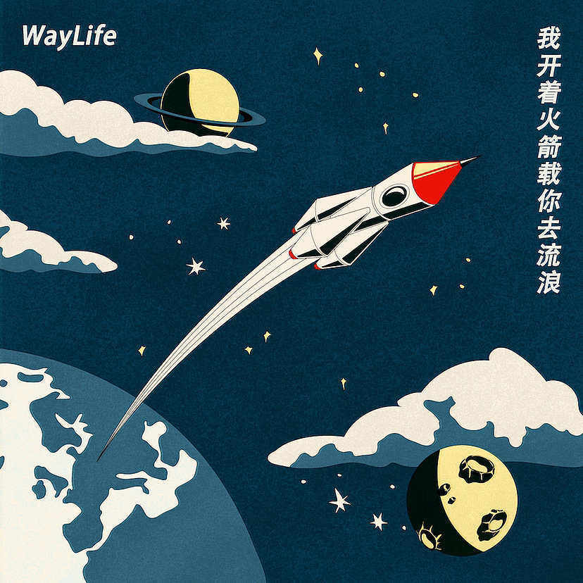 WayLife数字单曲封面设计_kosame0210-站酷ZCOOL