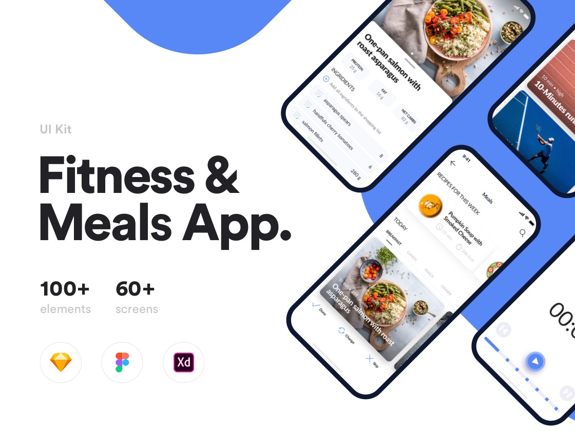 Fitme UI Kit_acidhead-站酷ZCOOL