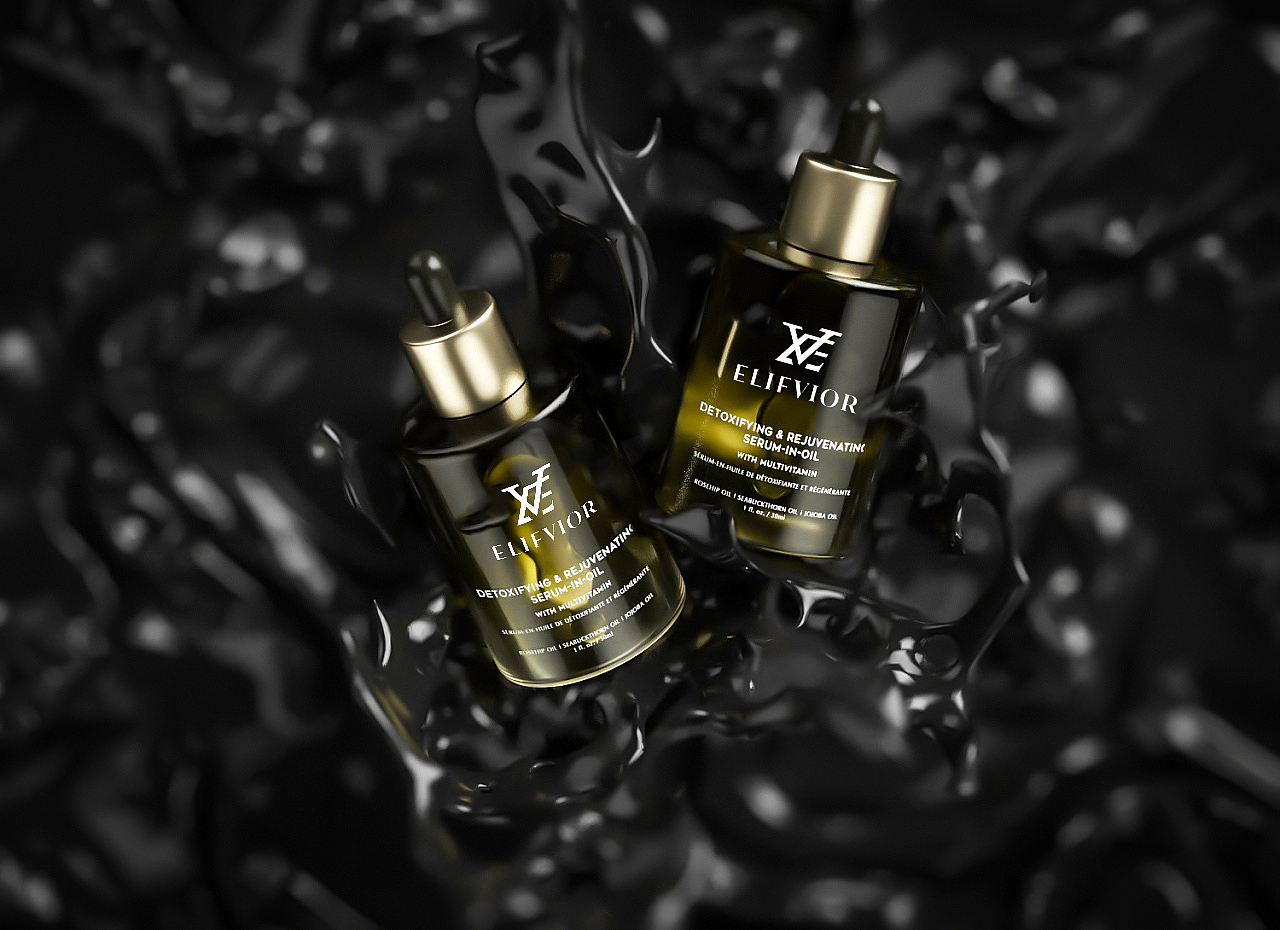 ELIFVIOR 化妆品 LOGO 设计_AlfaCG-站酷ZCOOL