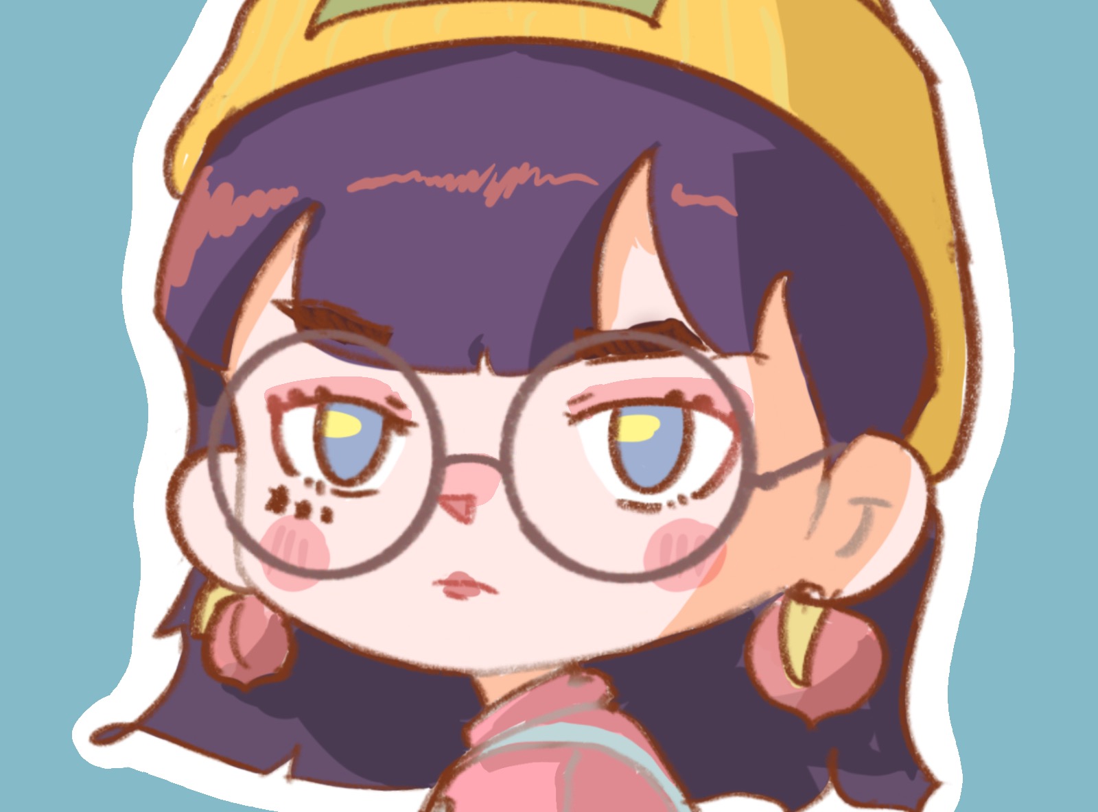 Q版人物头像临摹_KK熊君-站酷ZCOOL