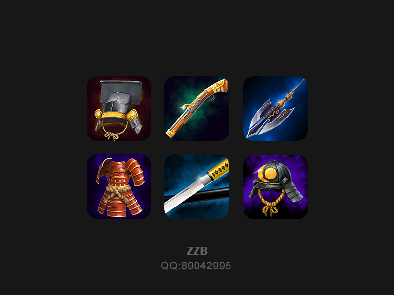 游戏装备图标_z89042995-站酷ZCOOL