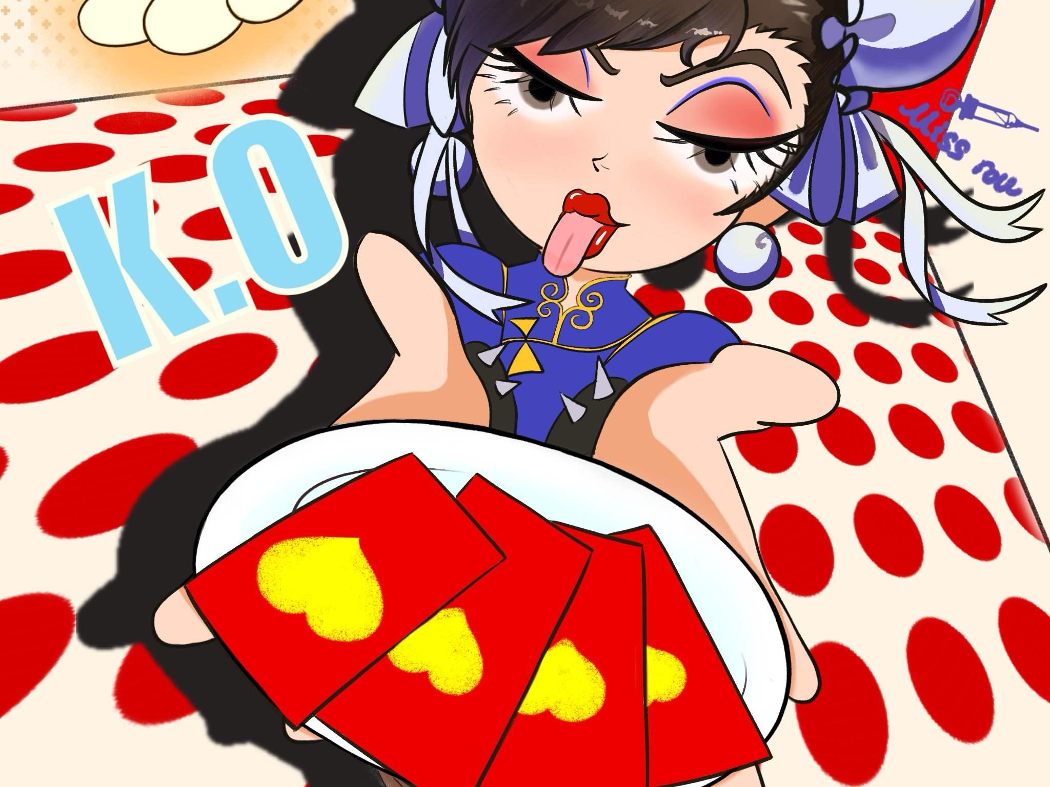 春丽酱给你发红包啦_Miss肉-站酷ZCOOL