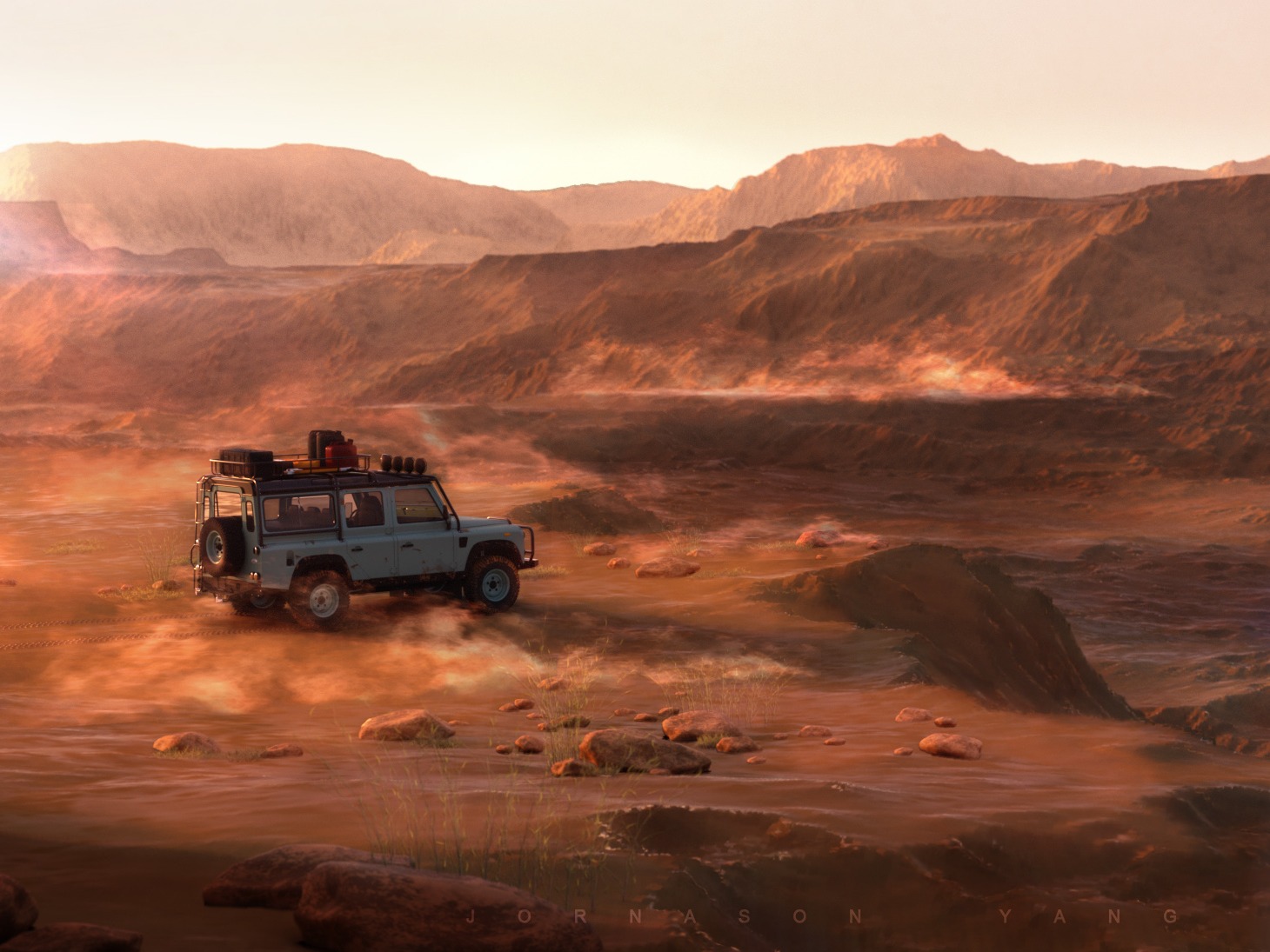 C4D渲染 多场景小品尝试_ydjd-站酷ZCOOL