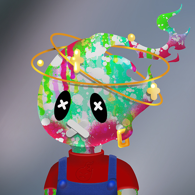 Ghost Fire Juvenile nft_吉林牟tattoo-站酷ZCOOL