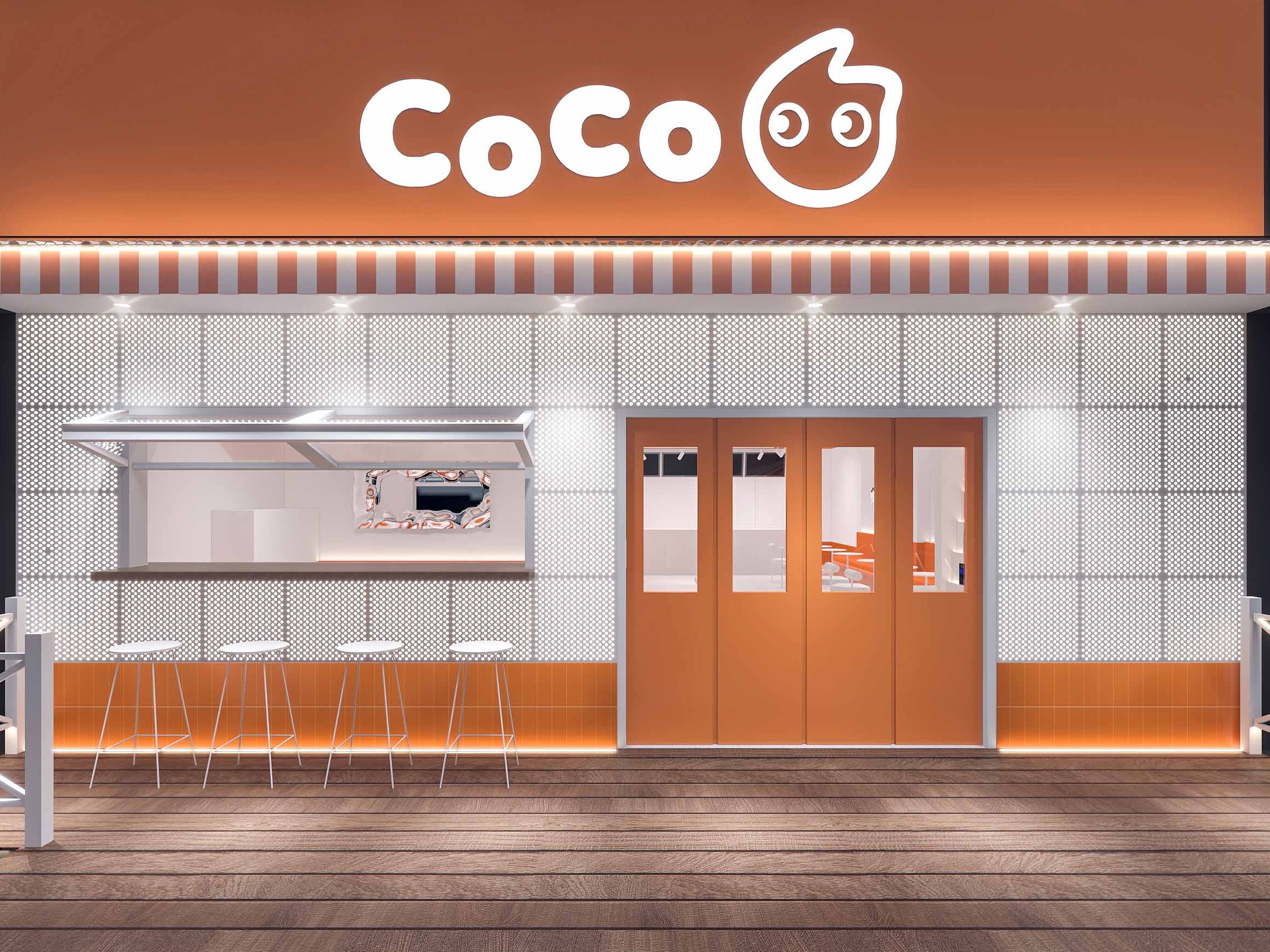 LK DESIGN | 刘柯设计| 轻松欢乐的空间--CoCo_刘柯设计事务所-站酷ZCOOL