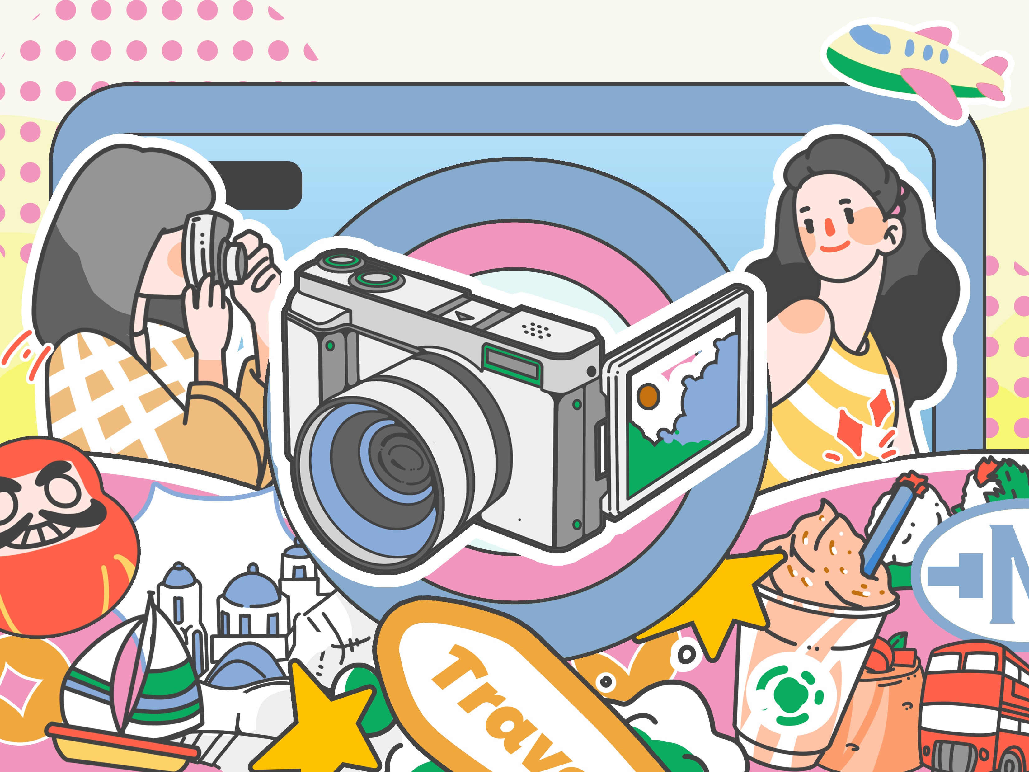 不错实验室×霍三三 插画通关练习合集_霍三三456-站酷ZCOOL