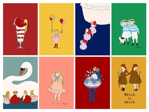 近期插画练习合集_RONG_ii-站酷ZCOOL