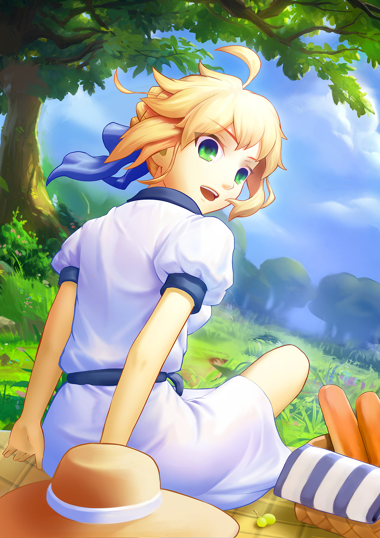 FATE阿尔托莉雅_画画晓悦-站酷ZCOOL