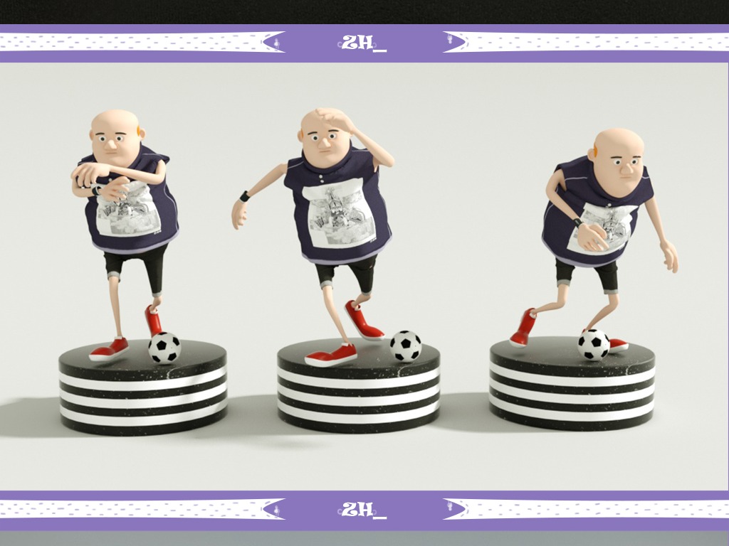 小胖子IP_佛系的ZH_啊-站酷ZCOOL