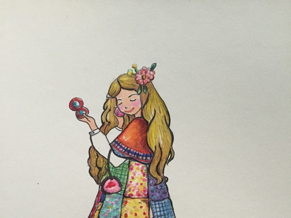 照镜子的特瑞莎_雲上云說-站酷ZCOOL