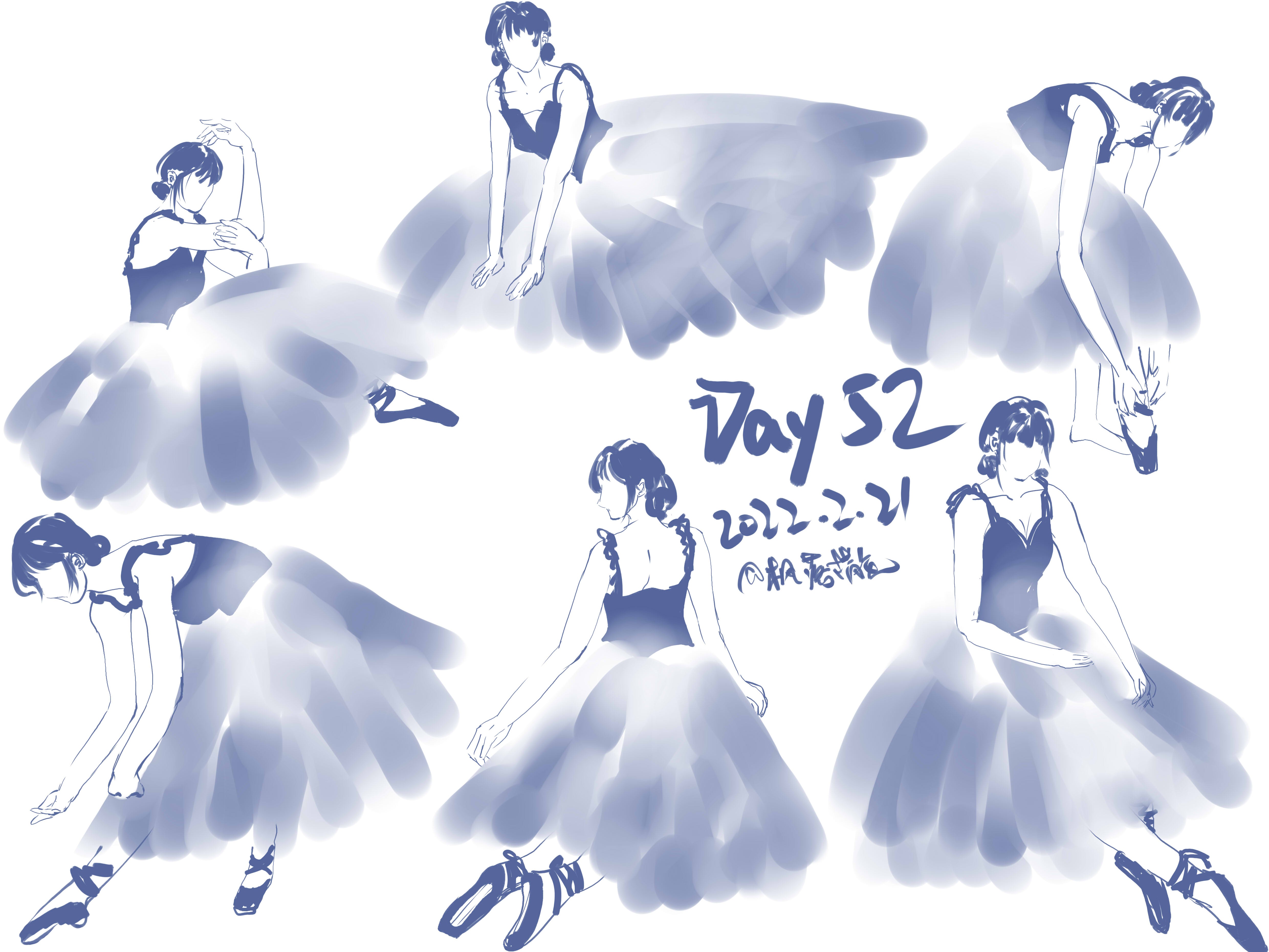 速写打卡day52_枫落撒-站酷ZCOOL