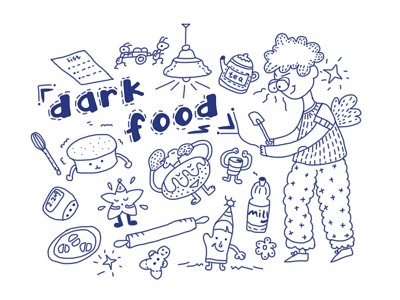 早早前的一组“Doodle”风格练习_uly_smile-站酷ZCOOL