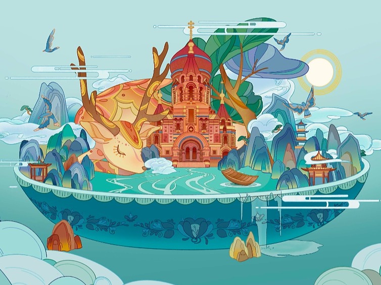 曼奇立德商业插画班作品合集Vol.8_糖不苦zz-站酷ZCOOL