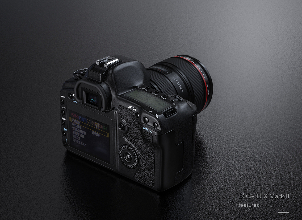 产品渲染 — EOS 5D Mark II |三维|产品|阿尔法ARF_原创作品-站酷(ZCOOL)