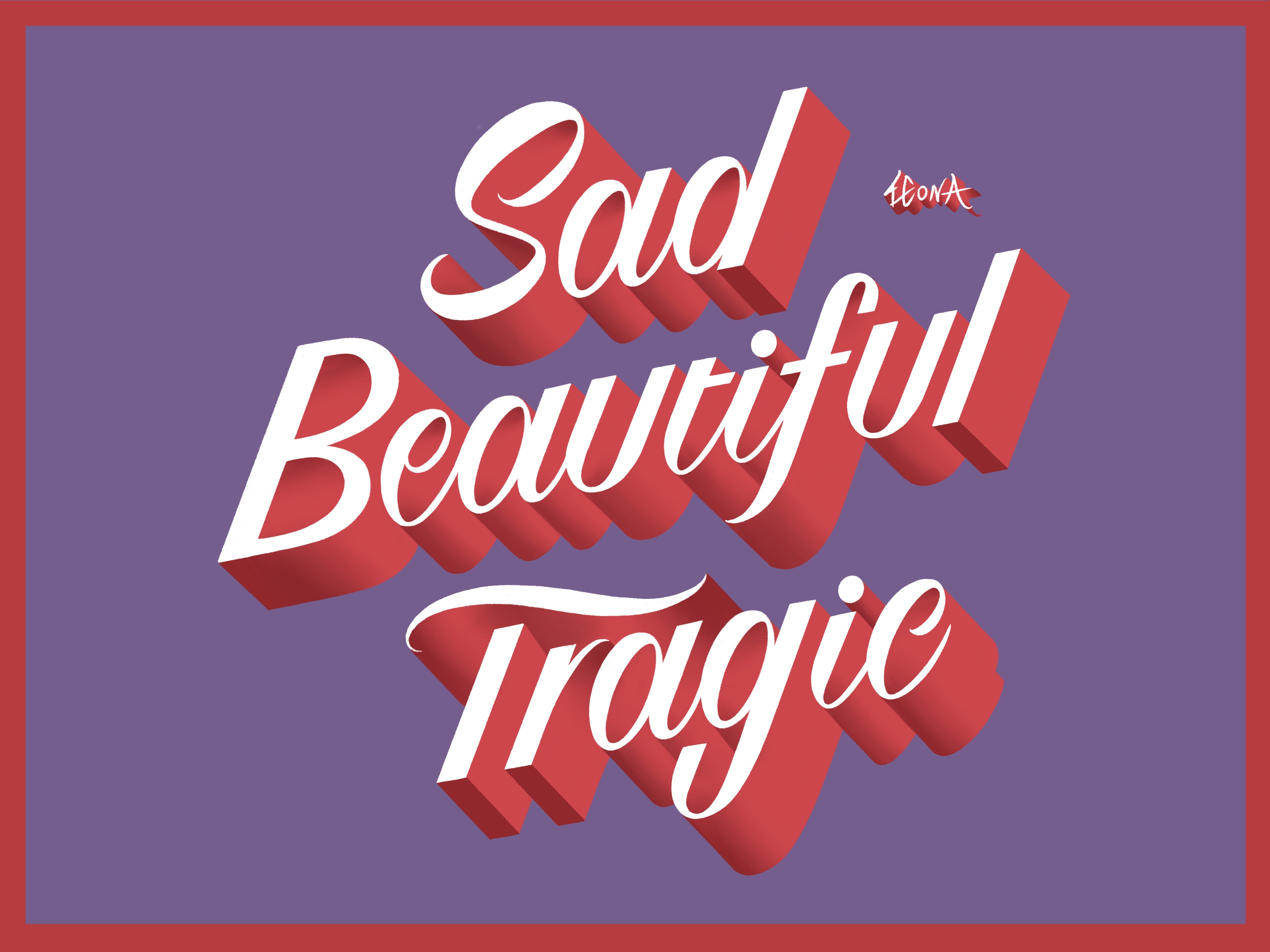 iPad Lettering NO.9 - Taylor Swift · RED_TEONA_nuoR-站酷ZCOOL