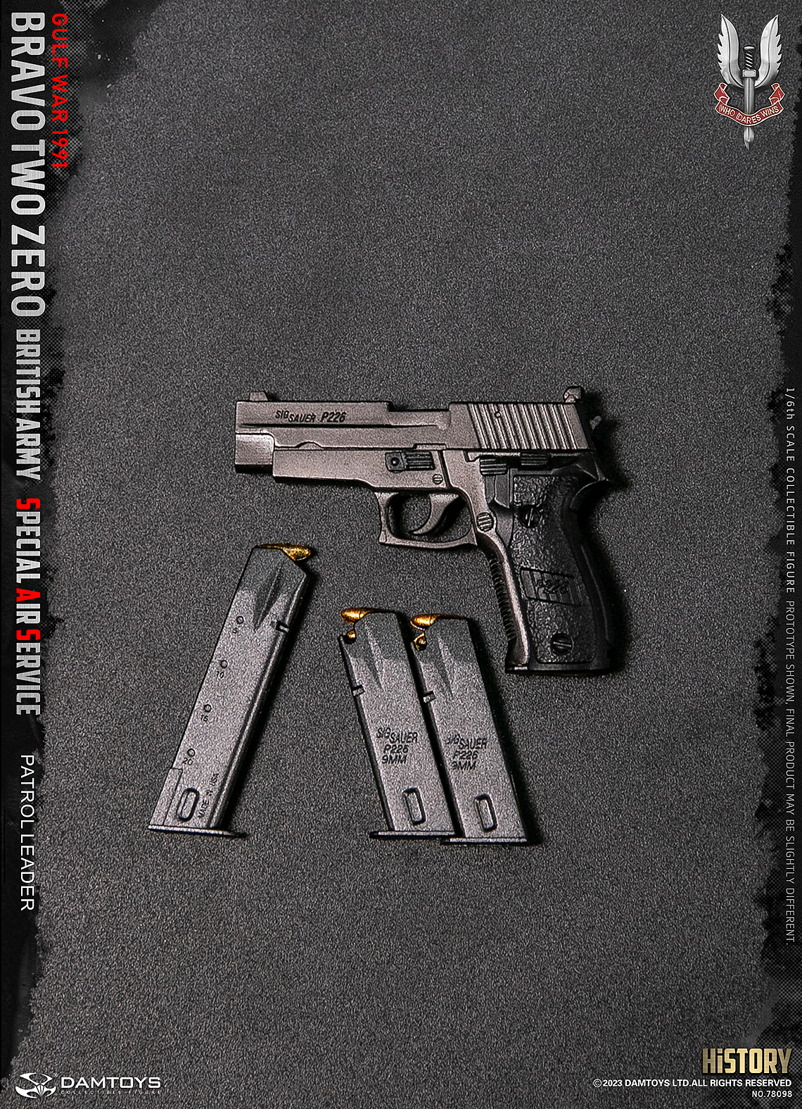 “代号B 2 0”英国陆军特种空勤团(SAS)巡逻侦察队队长_DAMTOYS-站酷ZCOOL