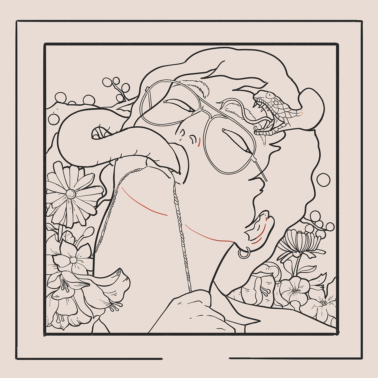 绘画深夜震惊内心的歌 ！！第一弹_打开抽屉的AMU-站酷ZCOOL