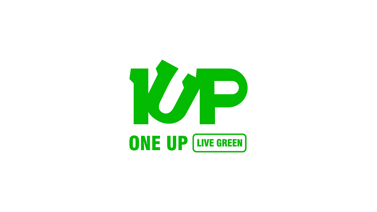 1UP ONEUP 茶饮厂牌 | 绿色文化不只是说说_陈切Qie-站酷ZCOOL