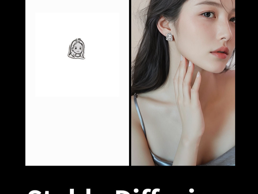 AI-写实耳朵模特_轩贝视觉-站酷ZCOOL