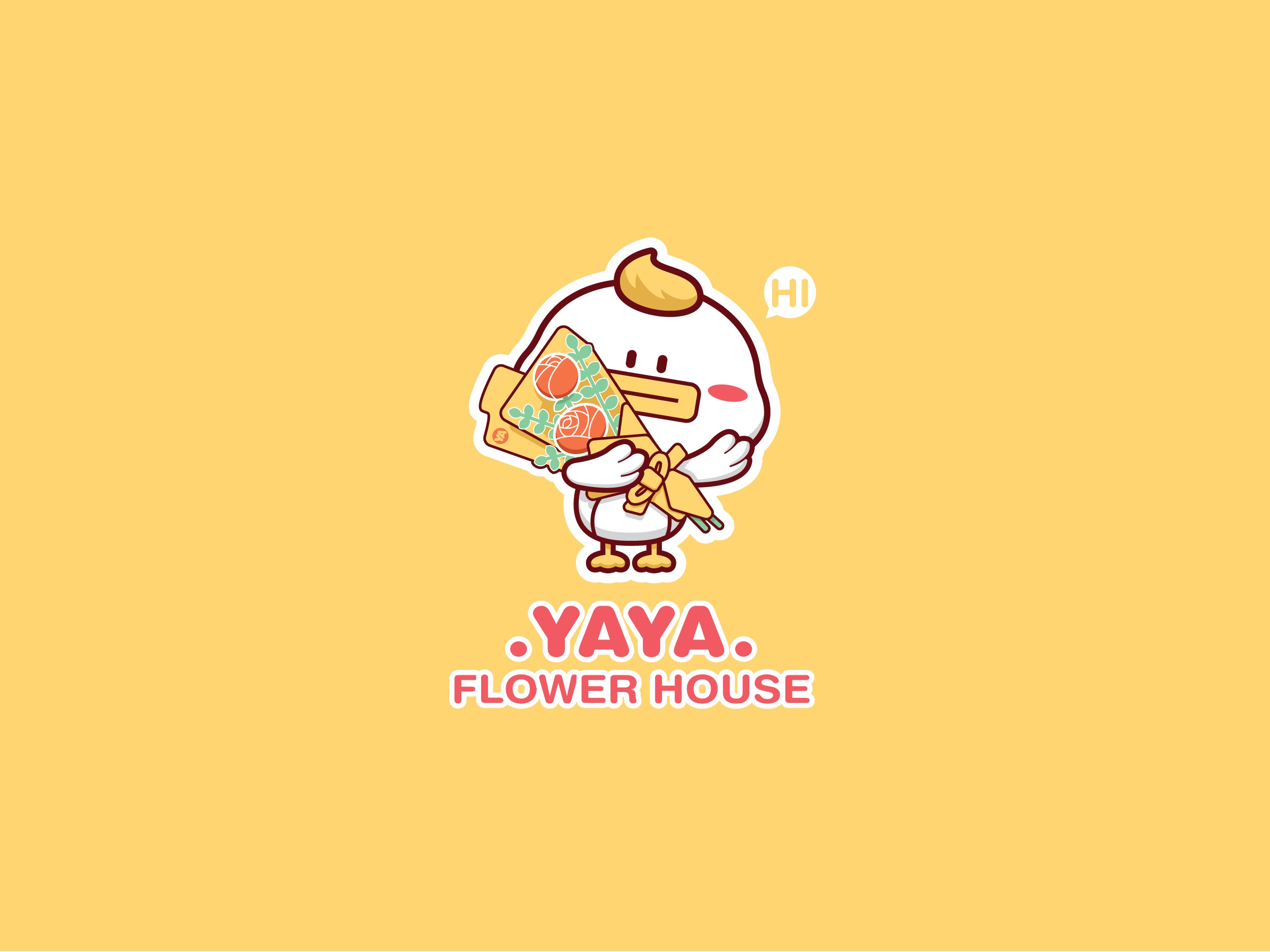 YAYA FLOWER HOUSE_BananaDeng-站酷ZCOOL