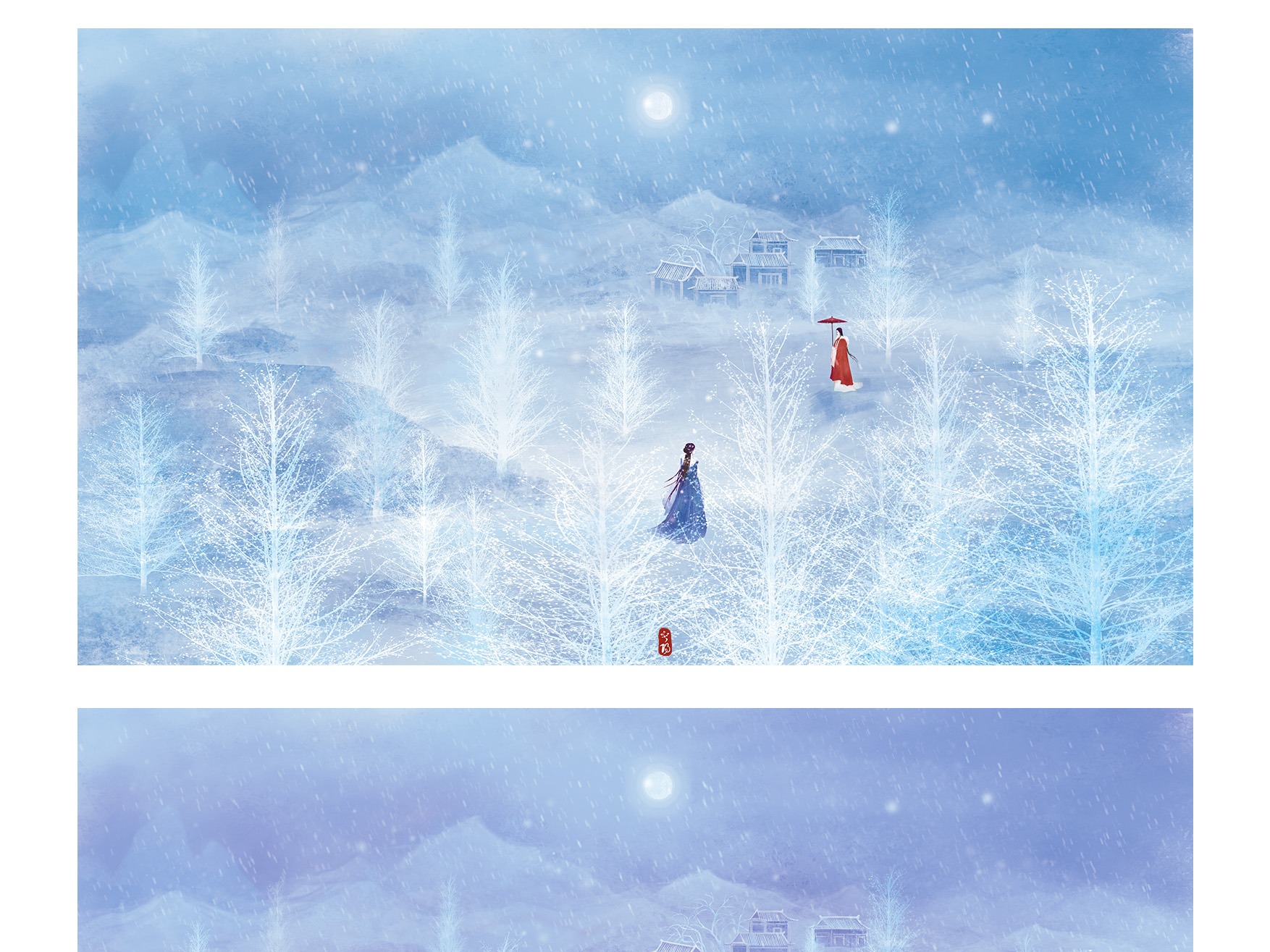 冬日童话_画画的寂阳JIYANG-站酷ZCOOL