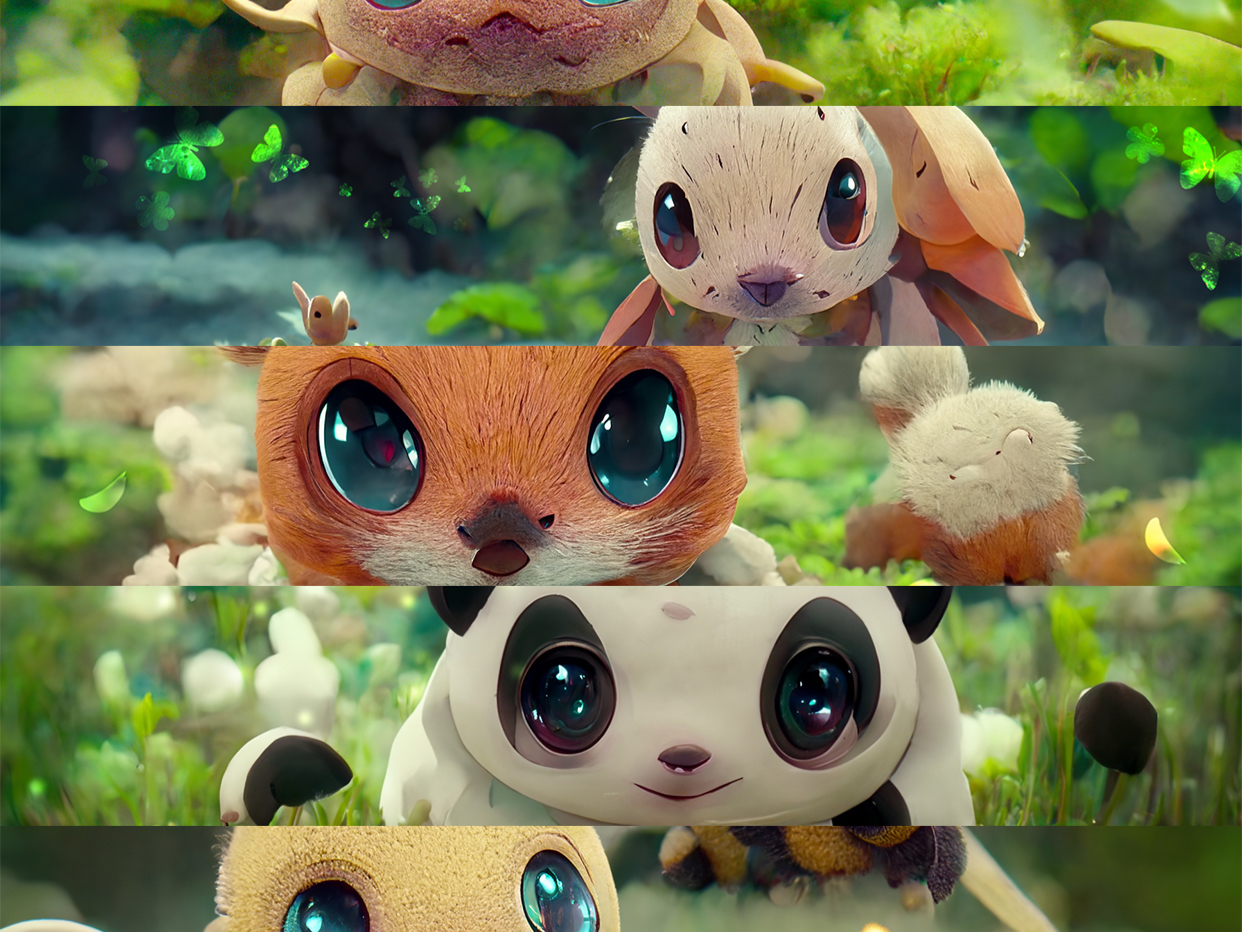 Ai眼里的口袋精灵｜预告一下_Lynn曲-站酷ZCOOL