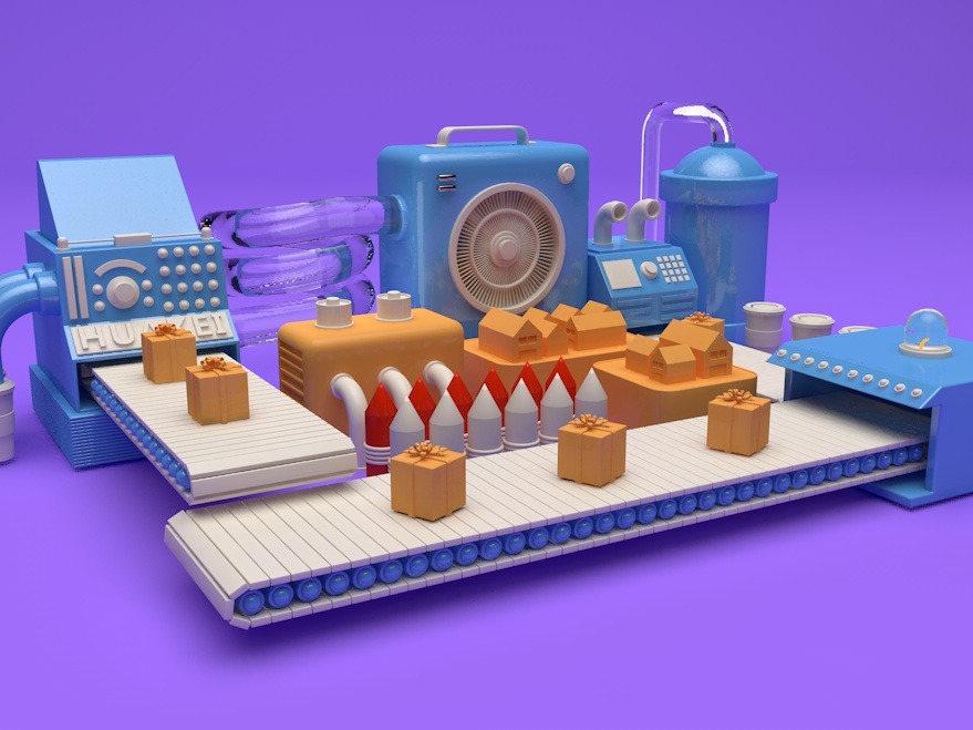 C4D建模产品设计_高斌UXD-站酷ZCOOL