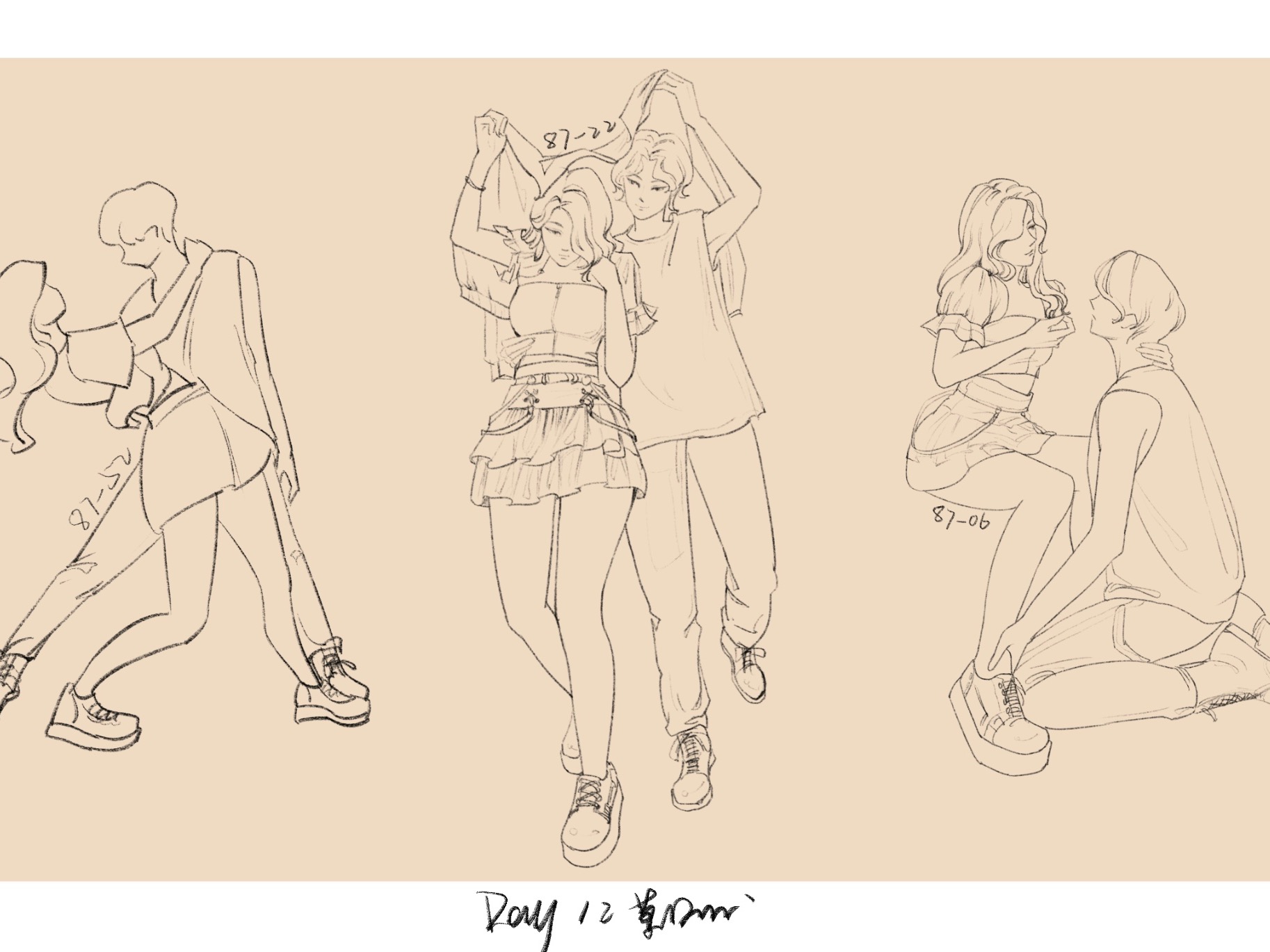 #速写60挑战赛#day12@速写班长_鹿芢-站酷ZCOOL