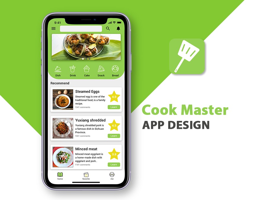 COOK MASTER APP_糊来一笔-站酷ZCOOL