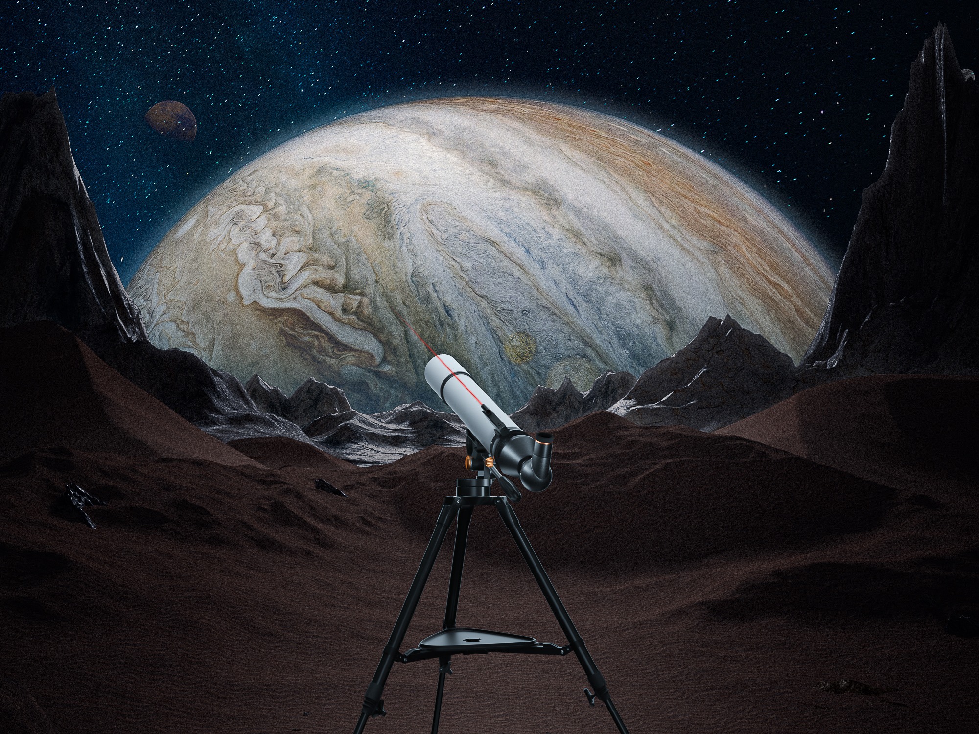 天文望远镜_星道徒kaihK-站酷ZCOOL