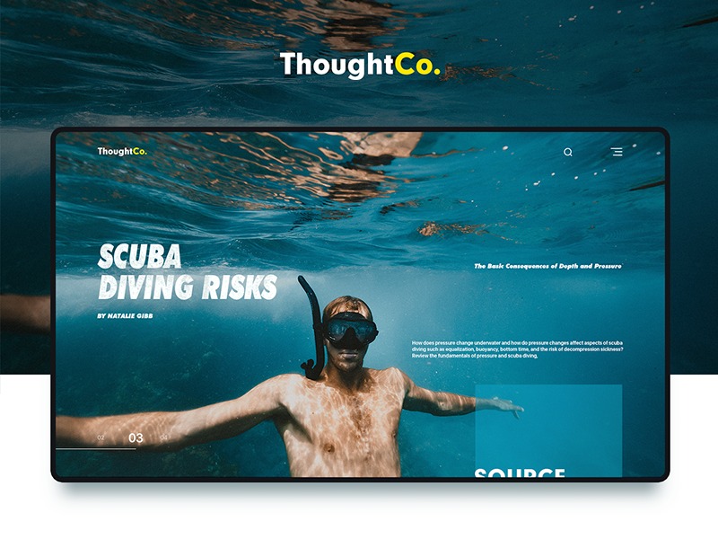 ThoughtCo.Web Design_柒叁零-站酷ZCOOL