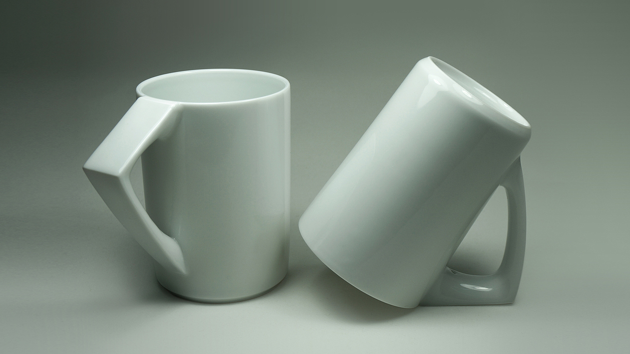 倾斜杯 | Bevel Cup_方寸设计-站酷ZCOOL