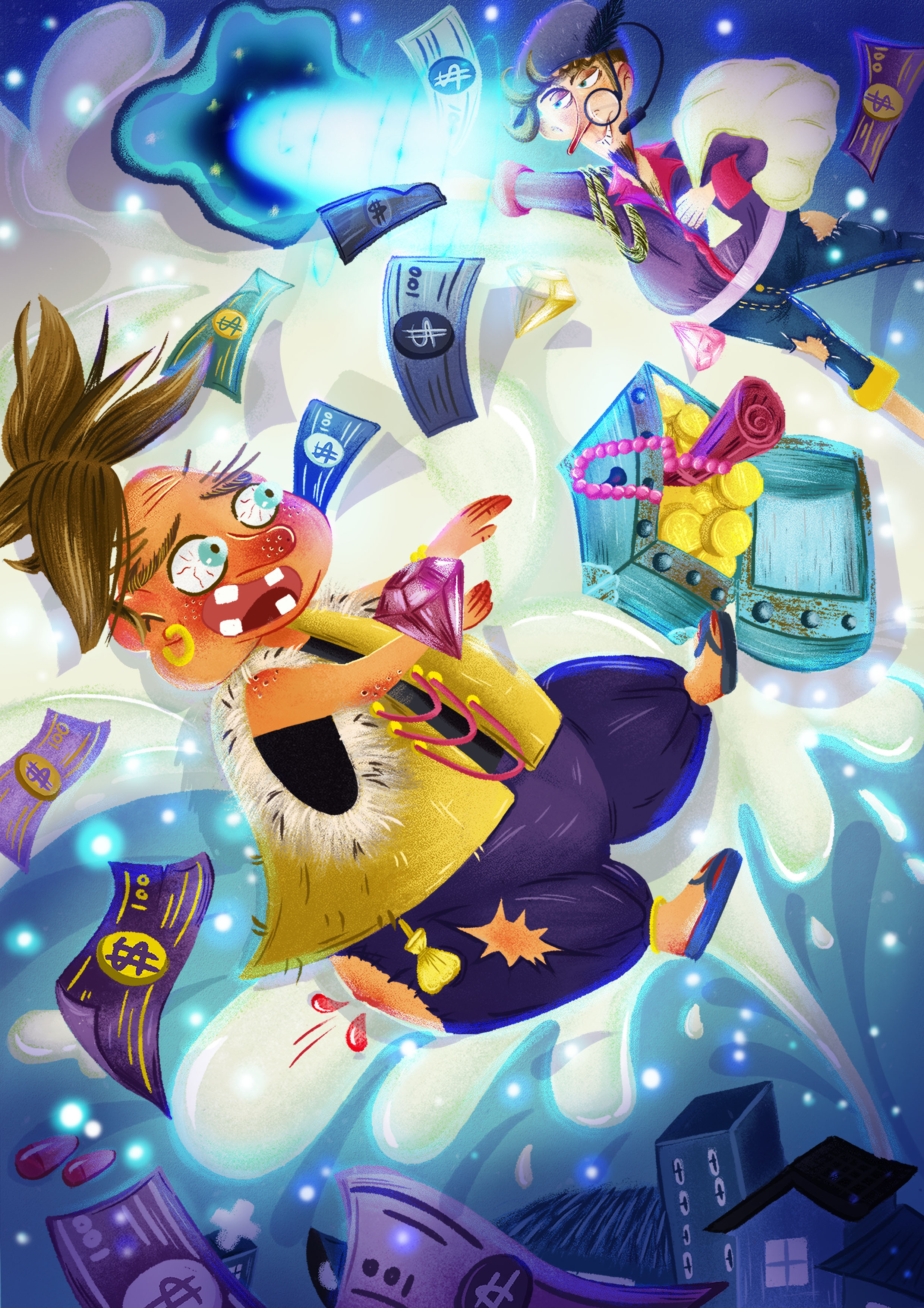 夺宝奇佬_Miss肉-站酷ZCOOL