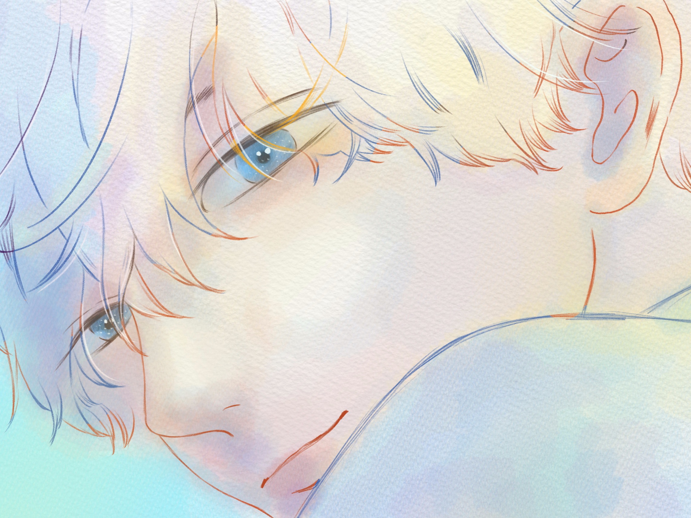 海边那个男孩_xian贝-站酷ZCOOL