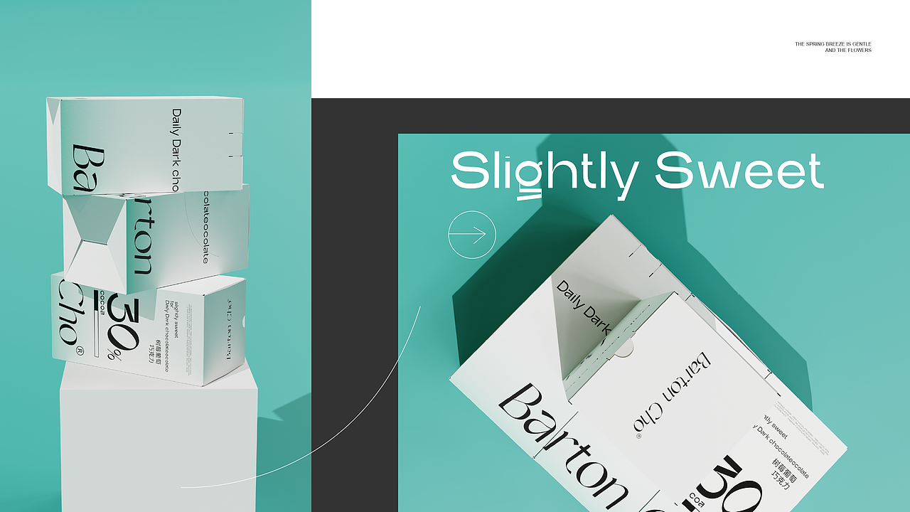 Barton Cho 巧克力品牌包装升级 | 每日黑巧，微甜刚好_嘉点品牌设计-站酷ZCOOL