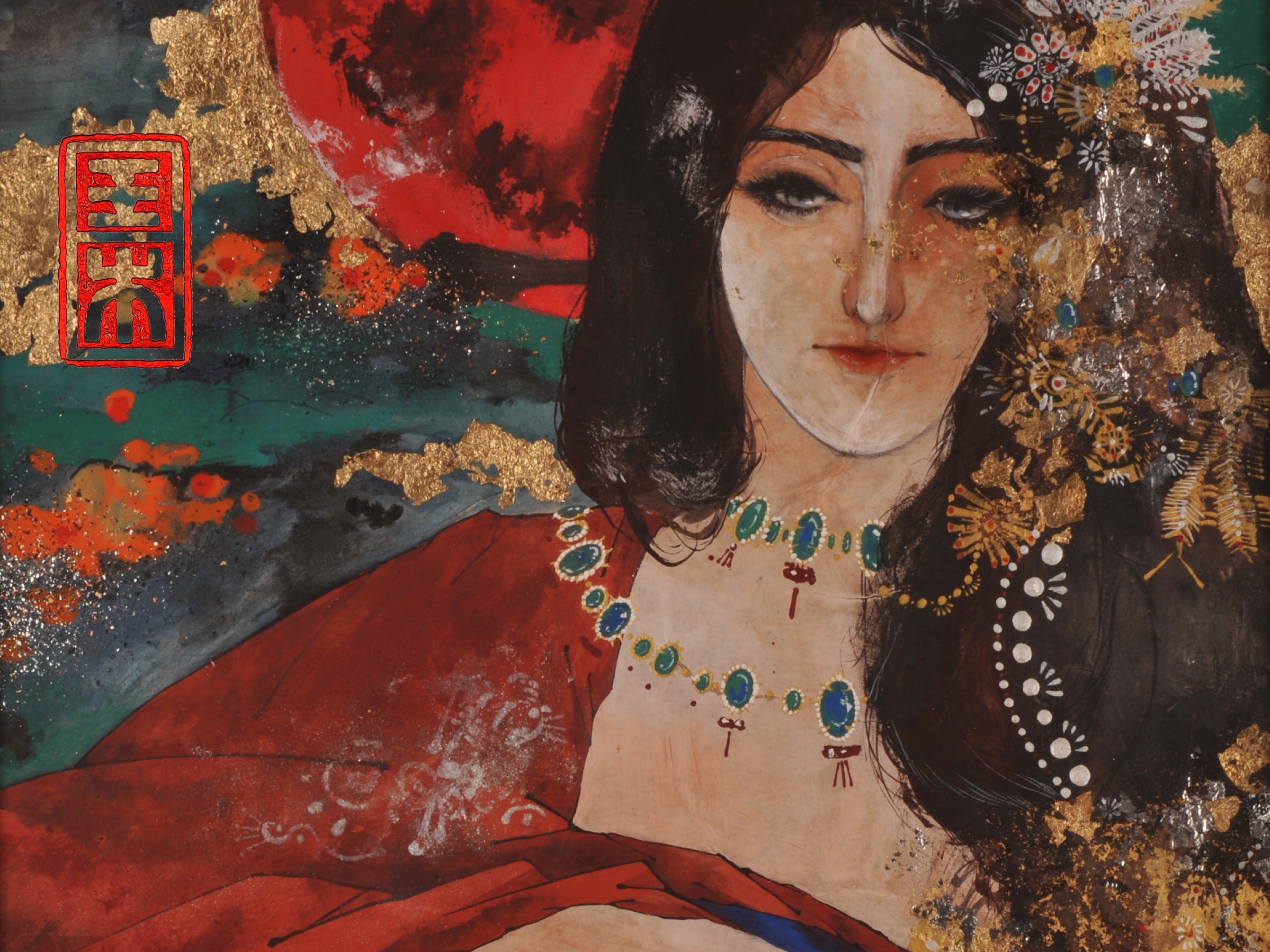 莎乐美·七层面纱之舞_Tamaki玉木君-站酷ZCOOL