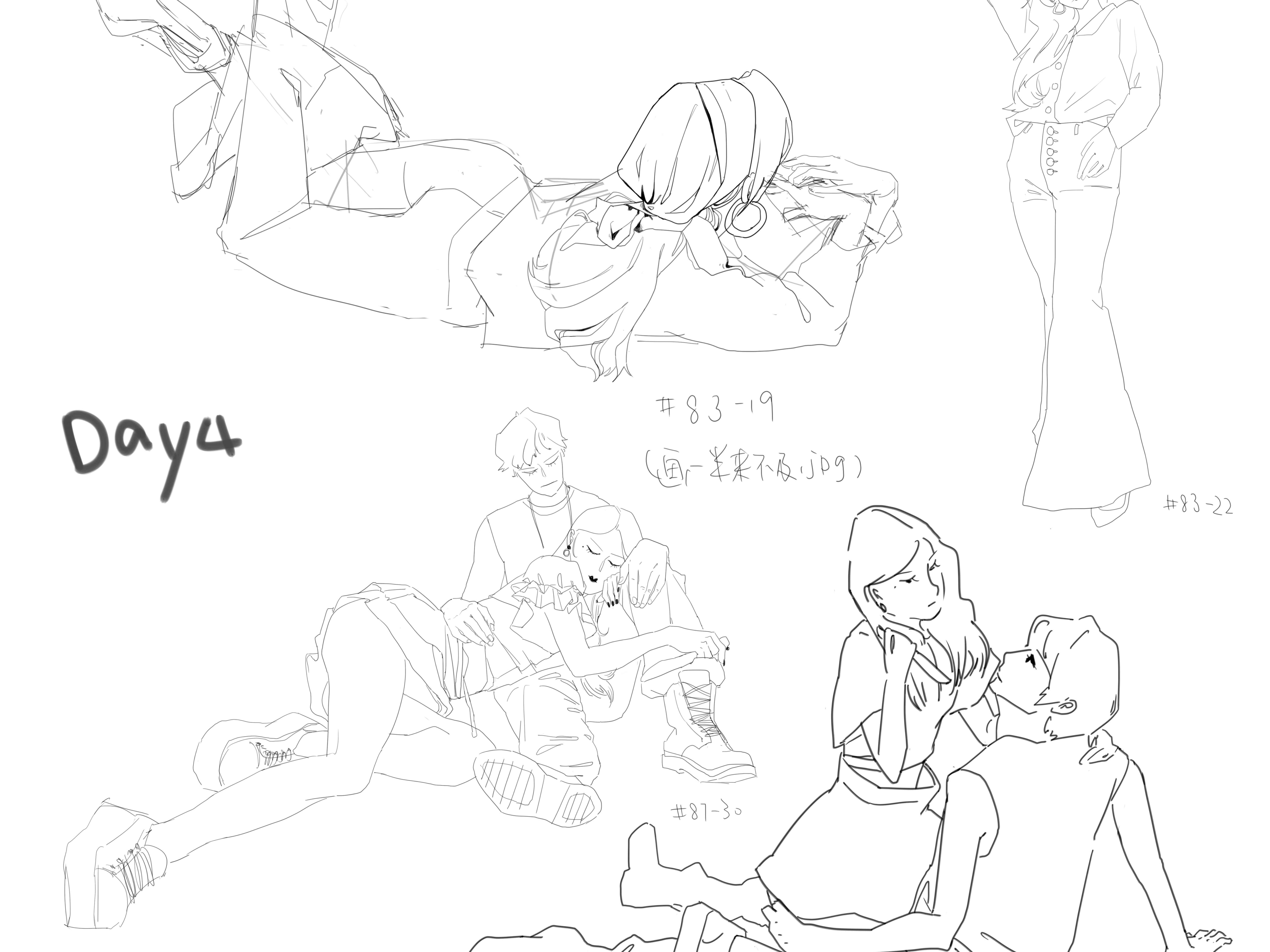 #速写60天挑战赛#D4@速写班长_Q1eer-站酷ZCOOL