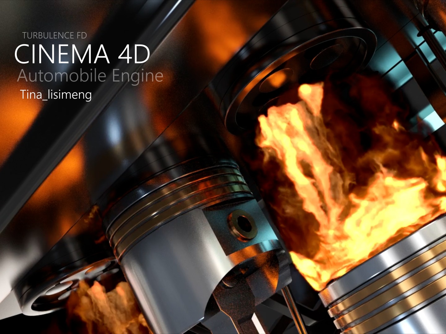 发动机活塞_临摹_Tina_lsm-站酷ZCOOL