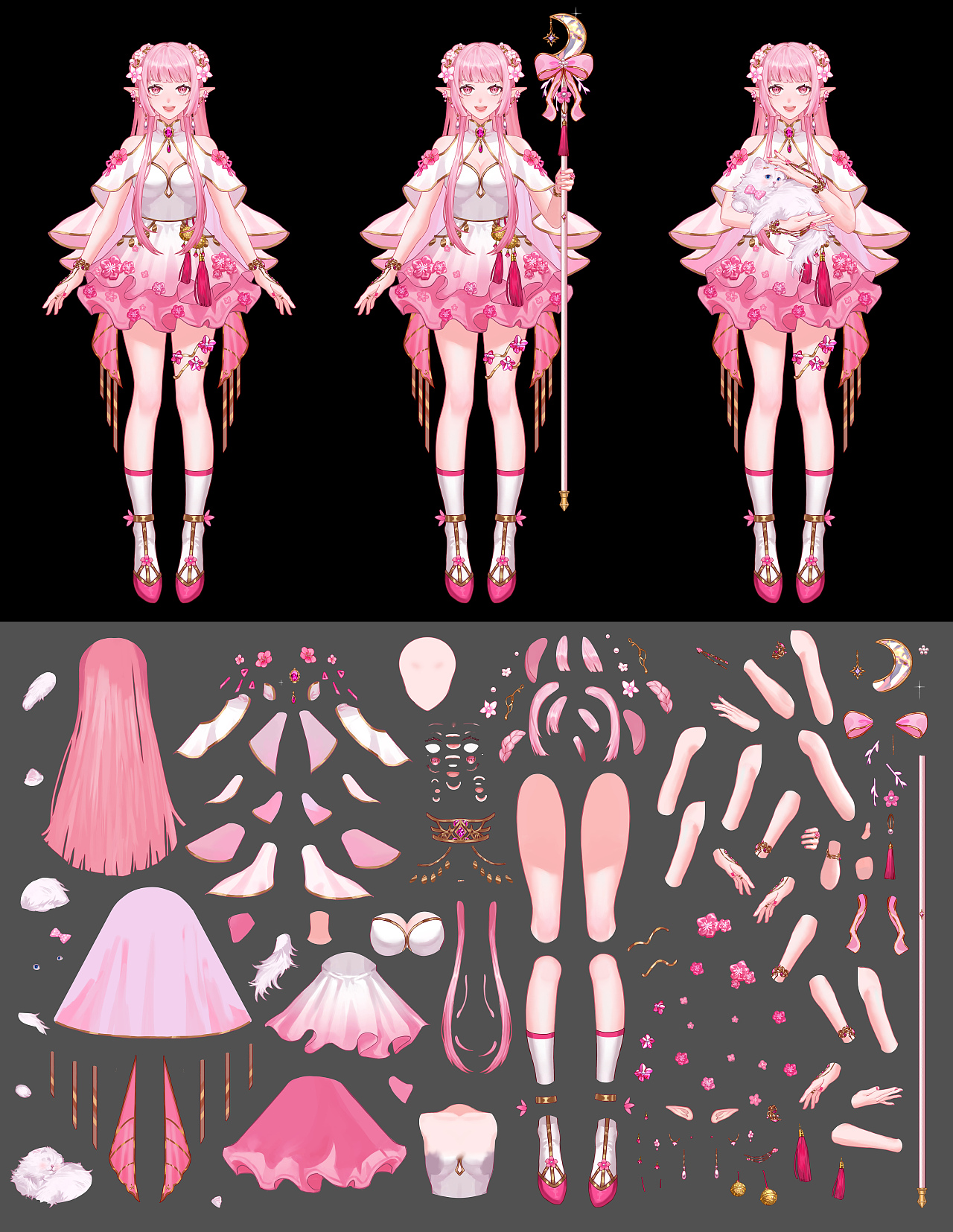 Live2d拆分_千綦Aig-站酷ZCOOL