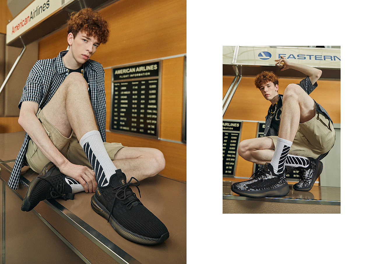 cabbeen shoes 2020 summer 卡宾男鞋2020夏_johnny_fl-站酷ZCOOL