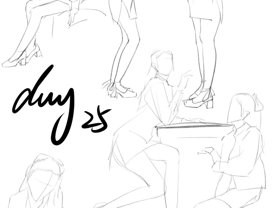 #速写60天挑战赛#day25@速写班长_和速写死磕-站酷ZCOOL