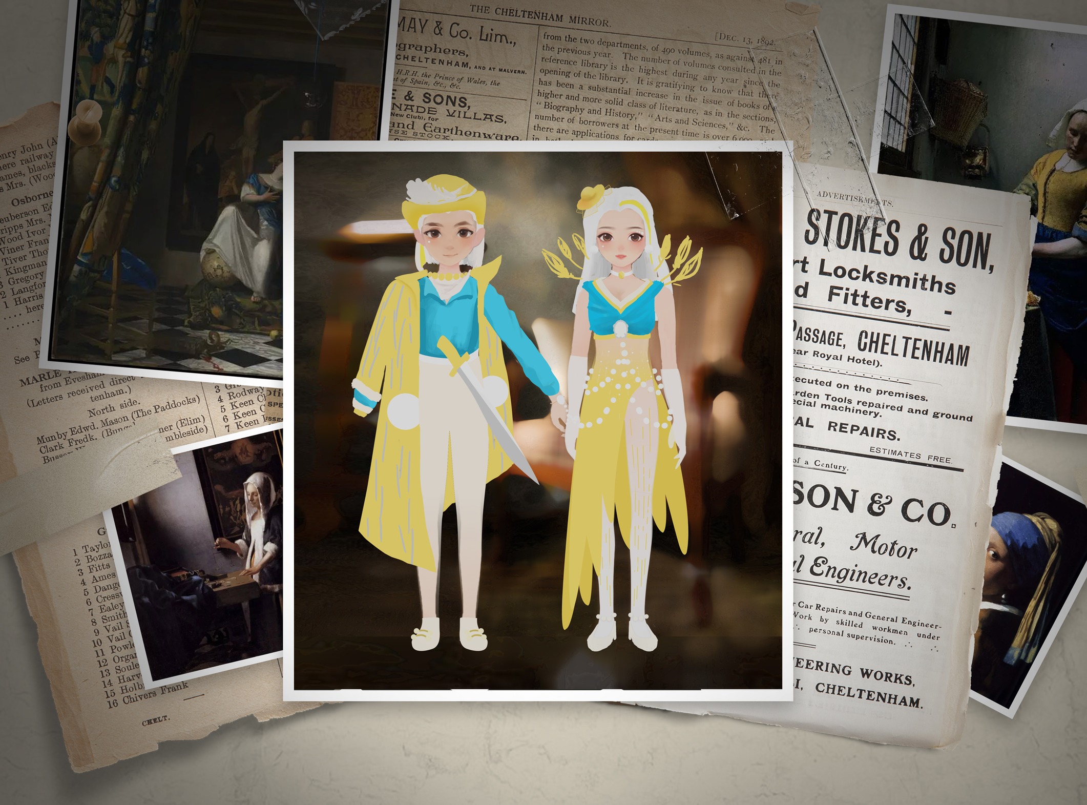 戴珍珠的少年_Zero空空-站酷ZCOOL