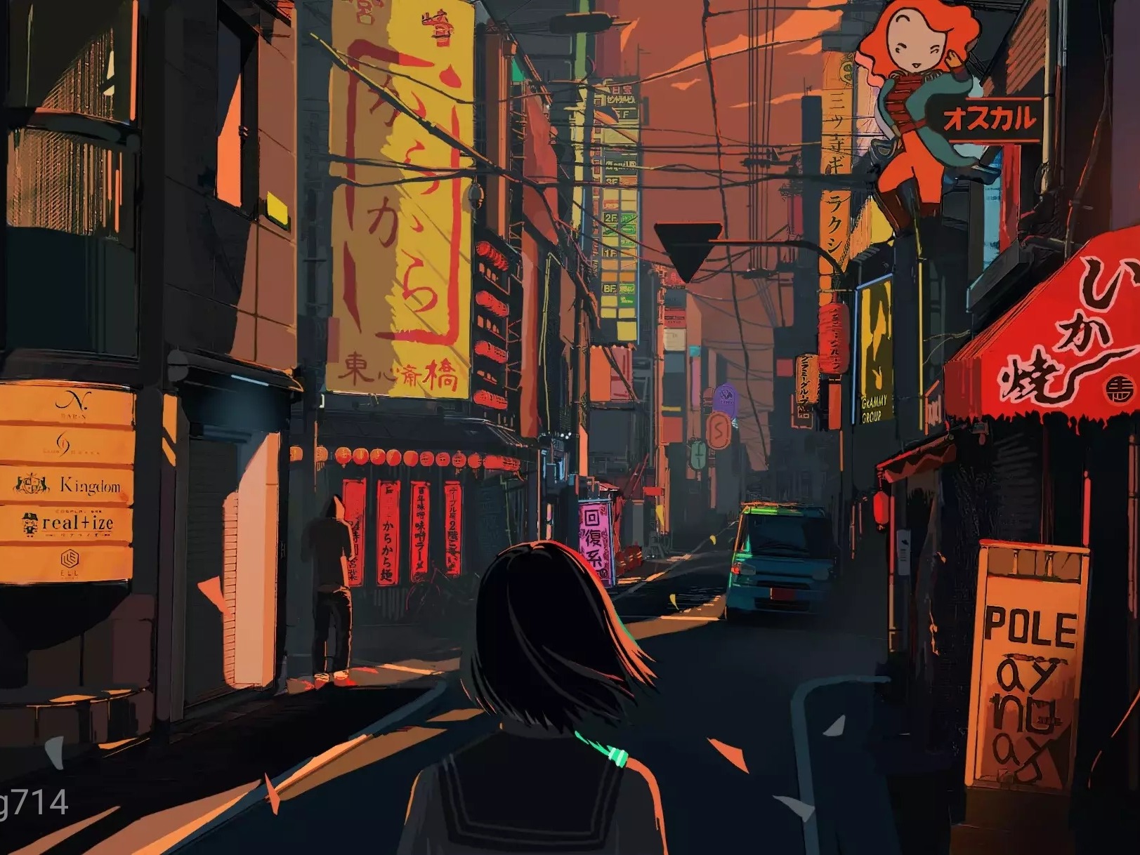 插画、场景插画、概念插画。 求接单 约稿_还行haixing-站酷ZCOOL