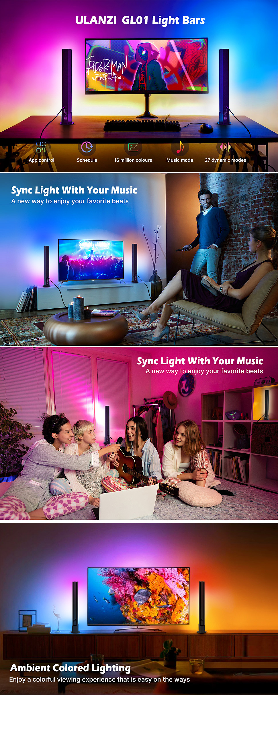 亚马逊A+海报图 补光灯 rgb_change111111-站酷ZCOOL